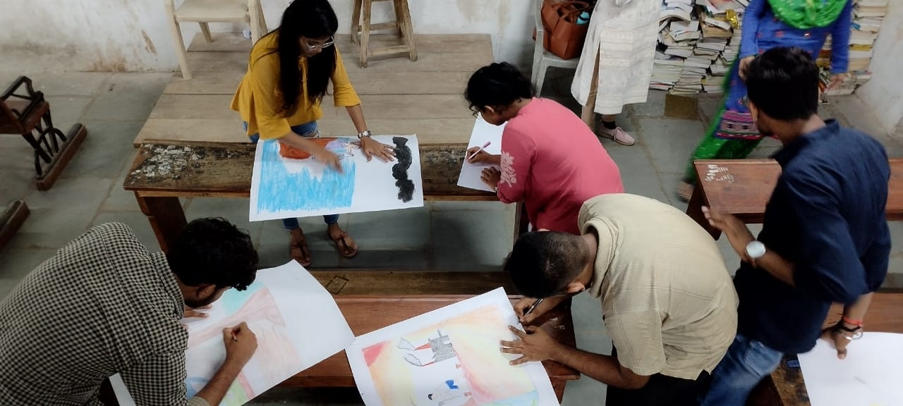 Poster Making Competition – Smt SR Mehta Arts College